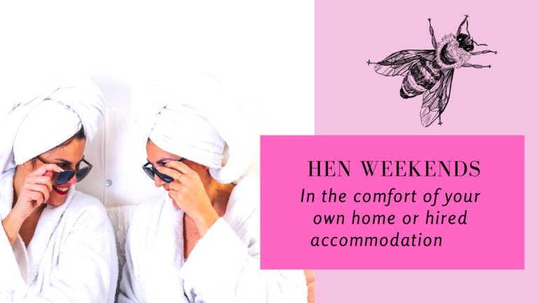 Hen Weekend Pamper Parties Essex Kent | Honey Bee Therapy